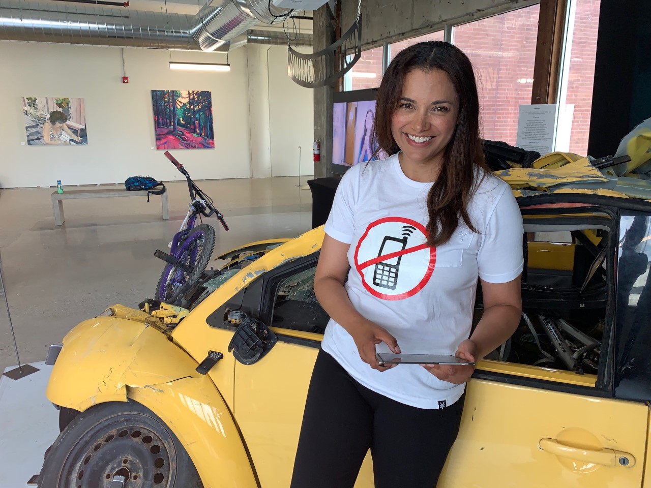 London artist hopes to make a difference with her work | 106.9 The X